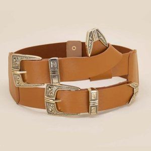 MODA ME COUTURE | Accessories | Camel Double Belt | Poshmark